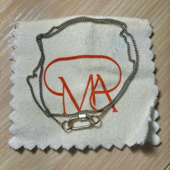 marla aaron | Jewelry | Marla Aaron Baby Lock With Fine Curb Chain | Poshmark